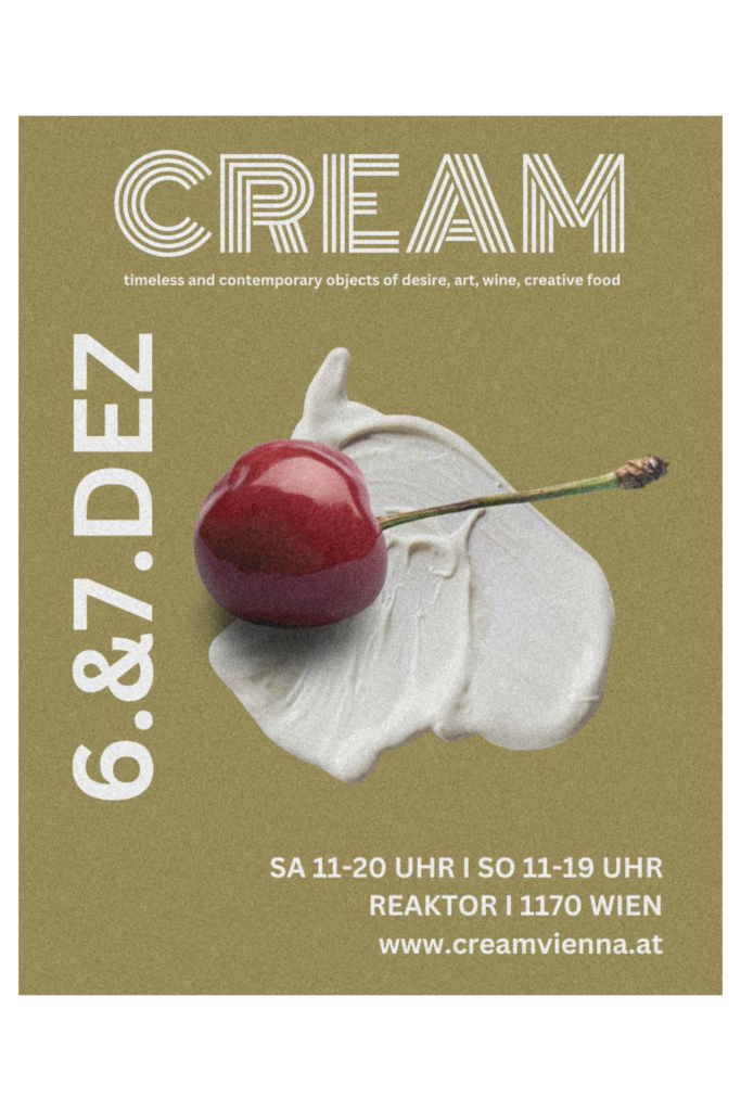 Gewinne 2x2 Tickets für CREAM Vienna 2025 - Wienerin